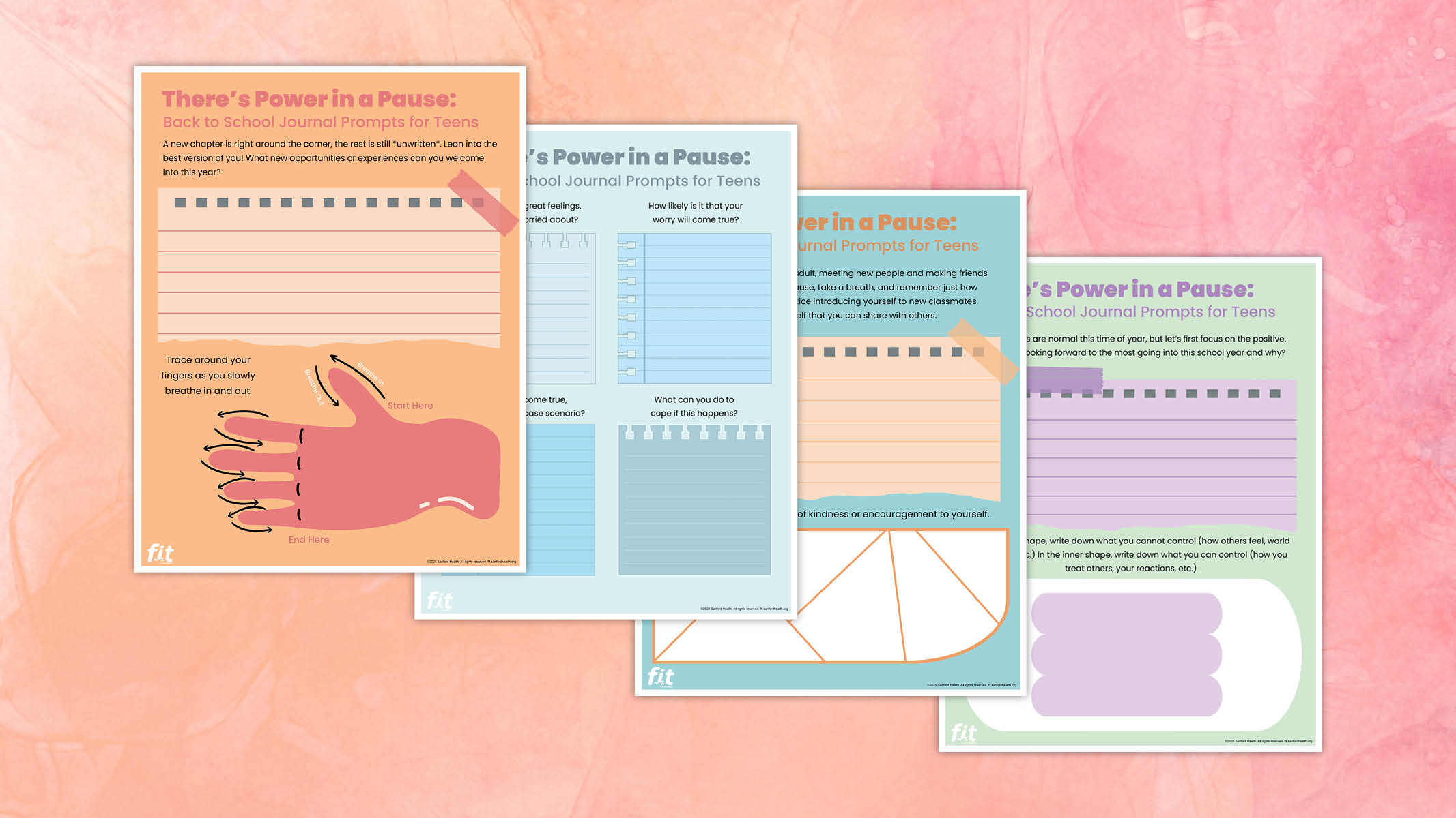 There's Power in a Pause: Back to School Journal Prompts for Teens ...