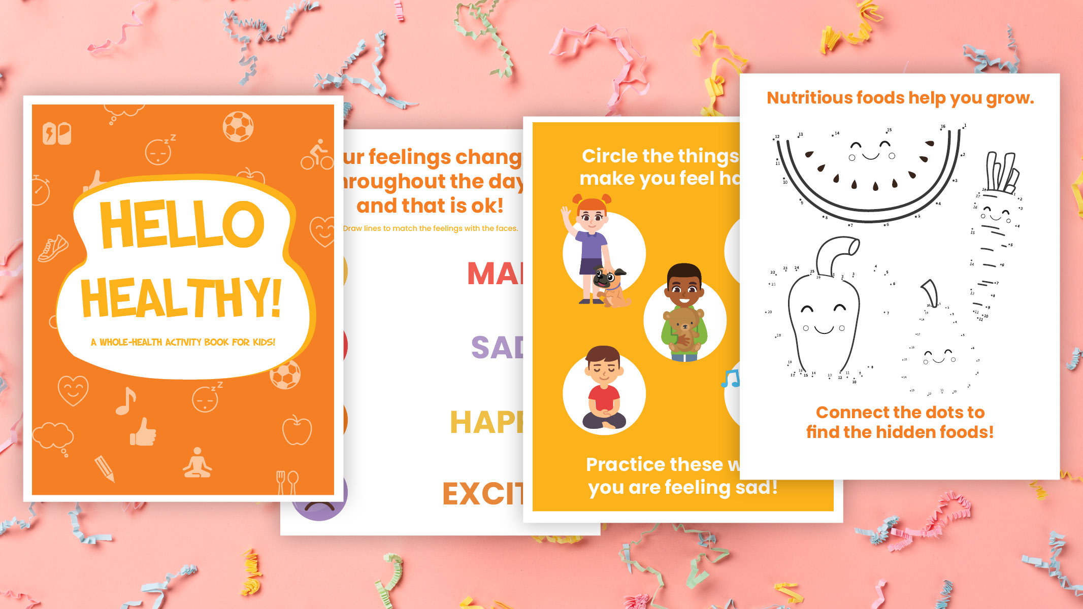 Hello, Healthy! Activity Book for Kids | Sanford fit | Sanford Fit