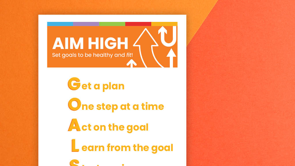 fitGamesGoal Poster | Sanford Fit