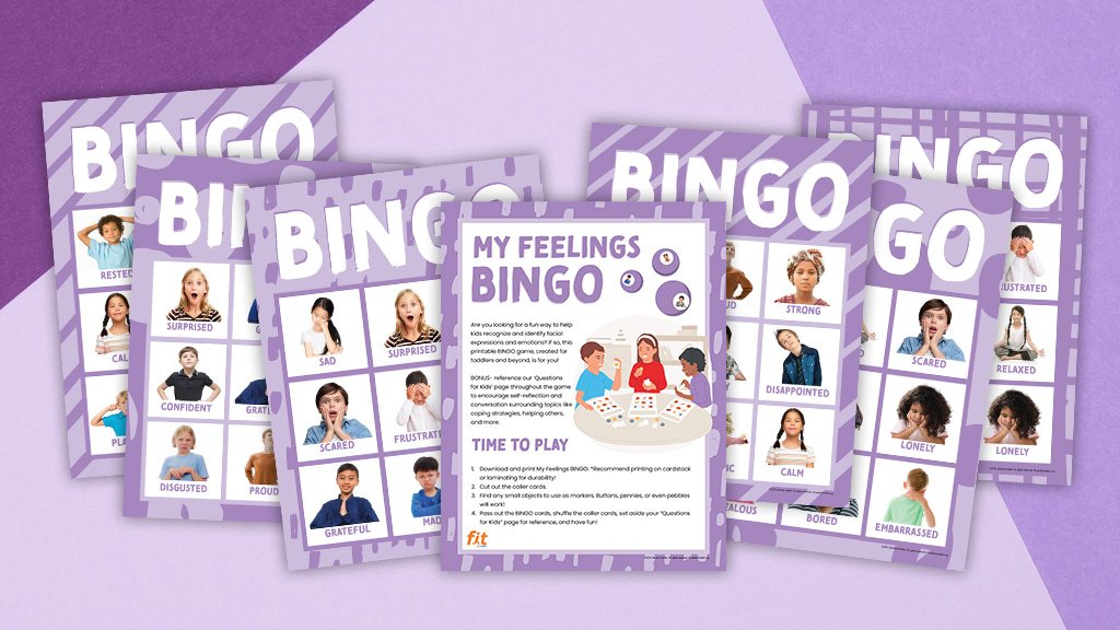 My Feelings BINGO | Sanford Fit