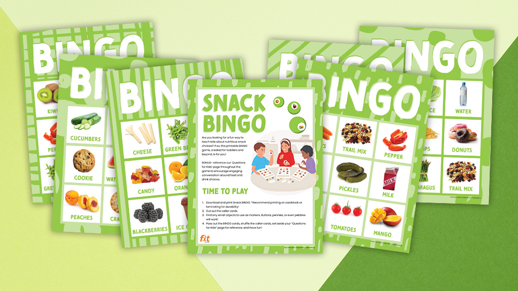 Snack BINGO | Sanford Fit