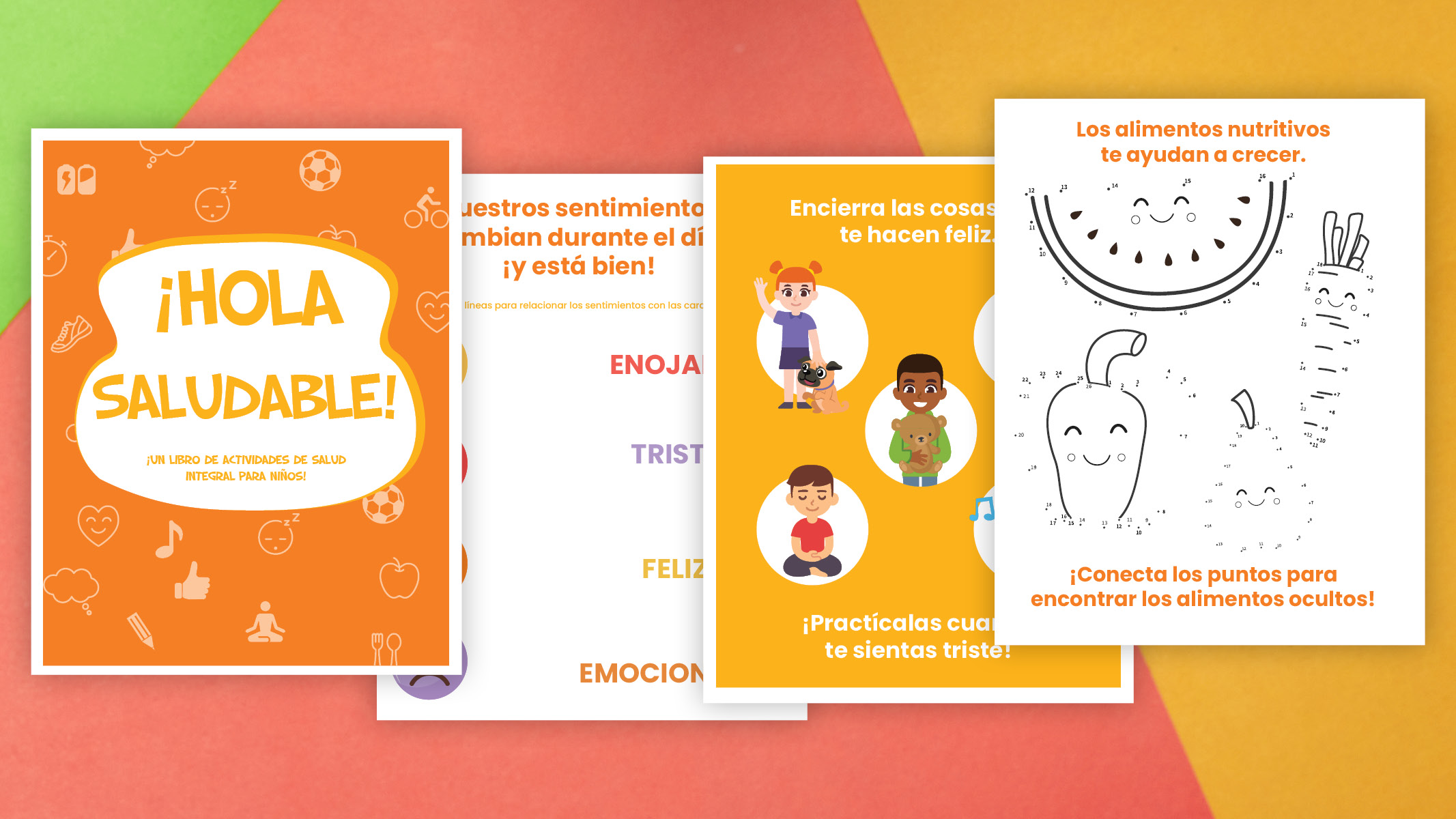 Hello Healthy Activity Book (Español) | Sanford fit | Sanford Fit