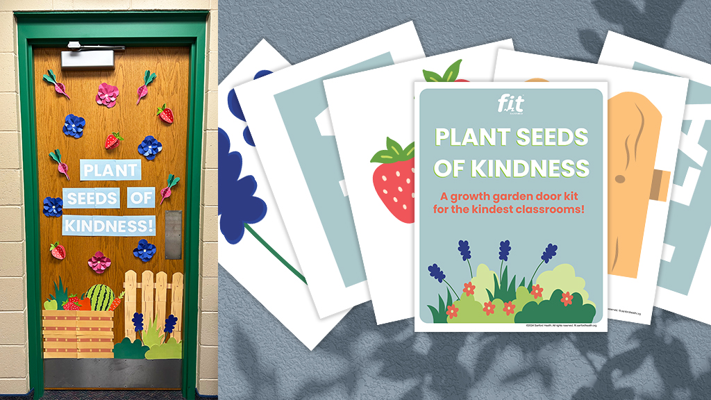 Plant Seeds of Kindness! A Printable Door Kit | Sanford Fit