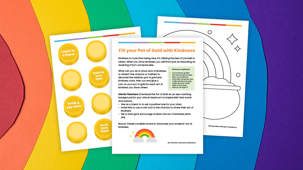 Kindness Coins Coloring Kit | Sanford Fit