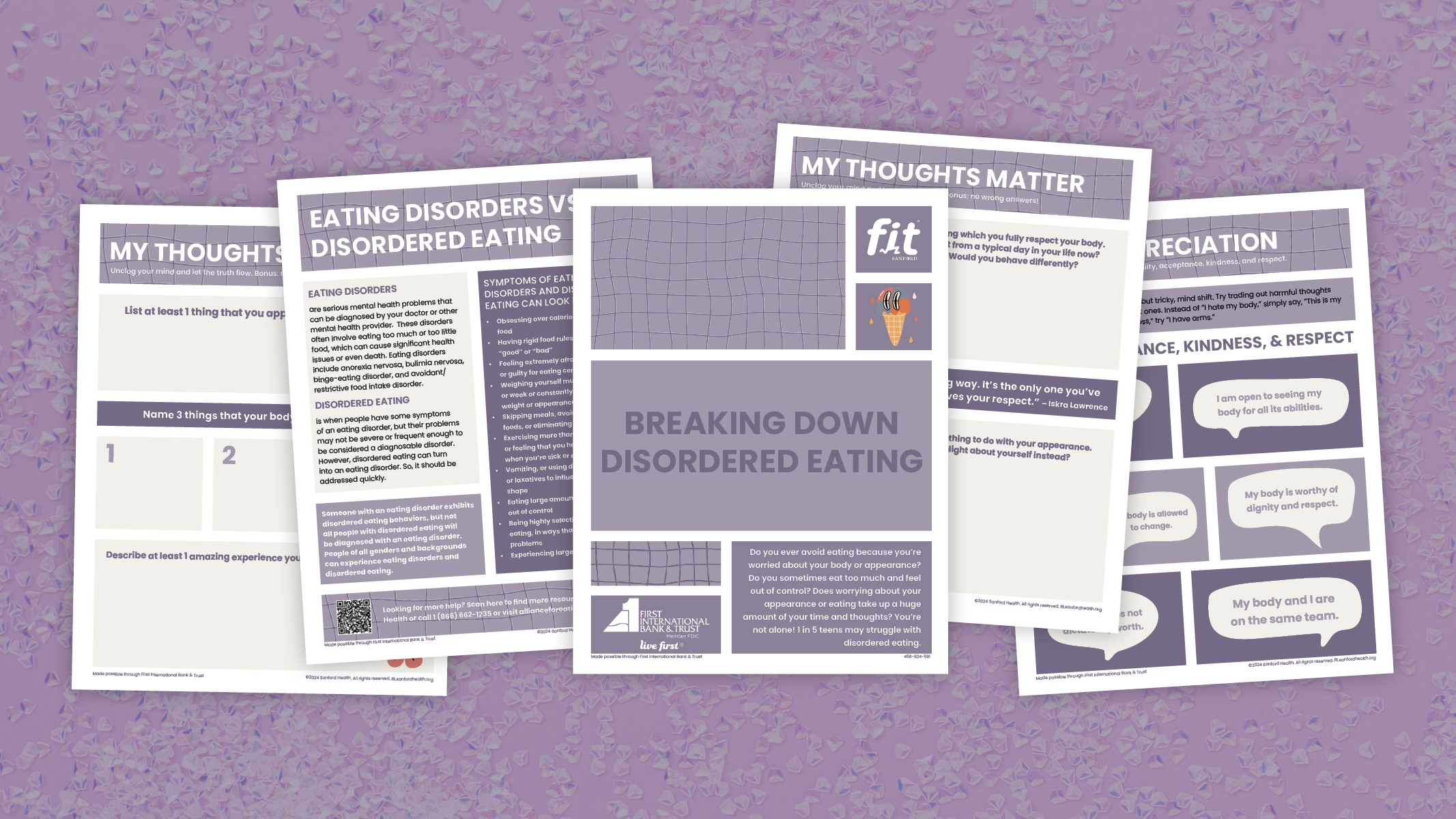 Breaking Down Disordered Eating: Activities for Teens | Sanford Fit