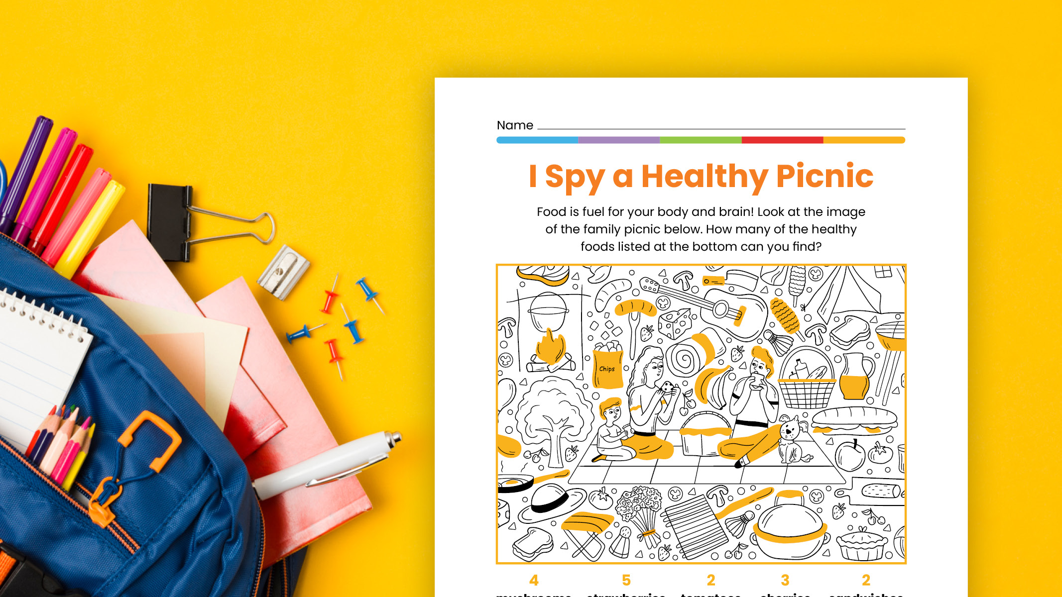 I Spy a Healthy Picnic | Sanford Fit