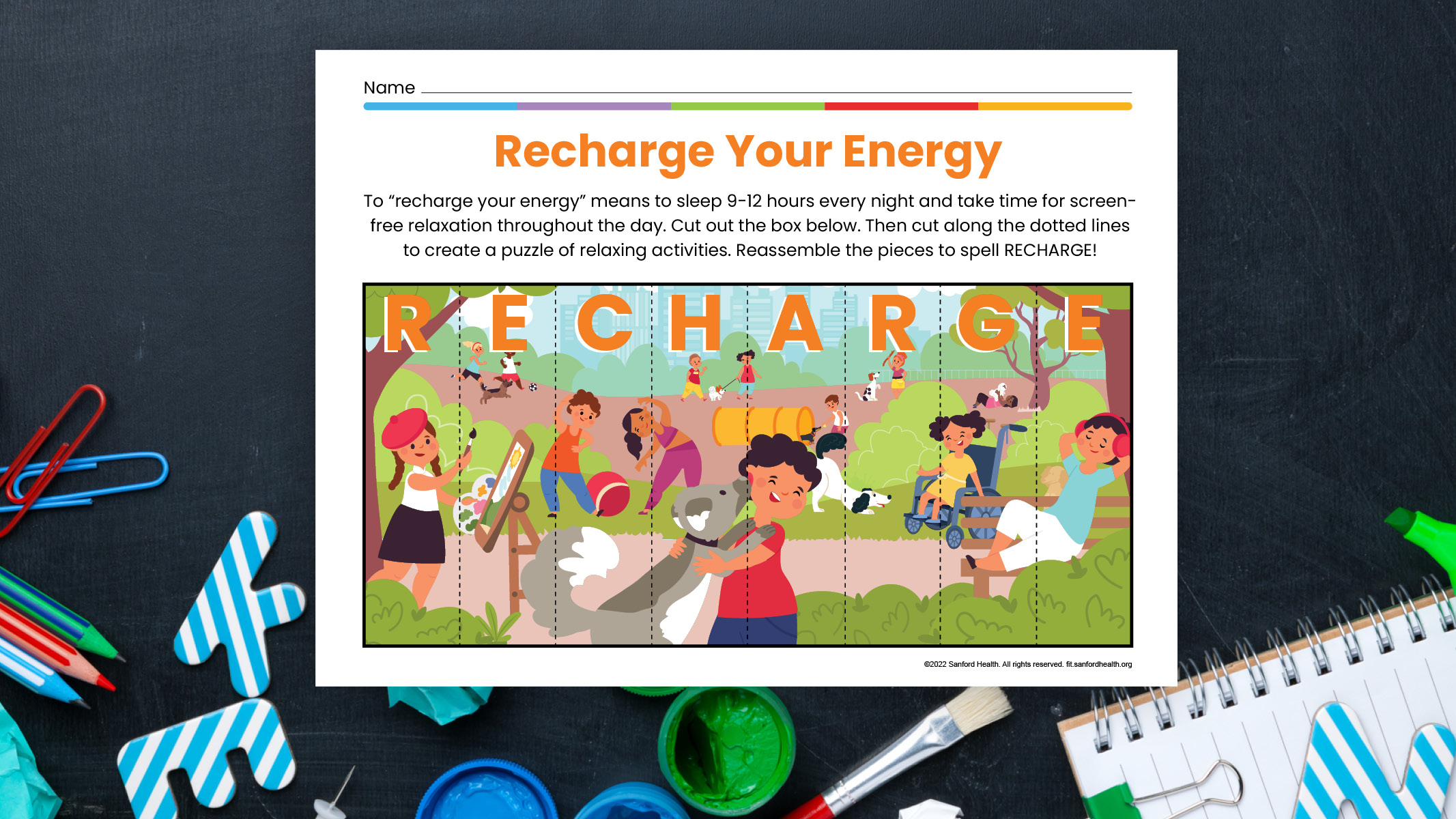 Recharge Your Energy | Sanford Fit