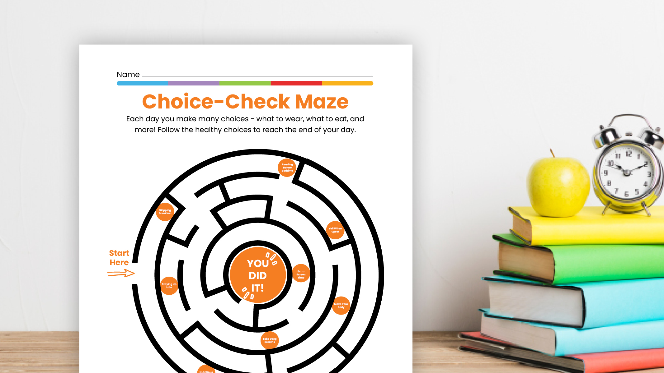 Choice-Check Maze | Sanford Fit