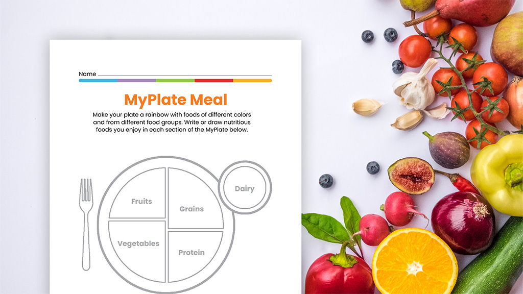 MyPlate Meal: Activity to Inspire Healthy Meals | Sanford Fit