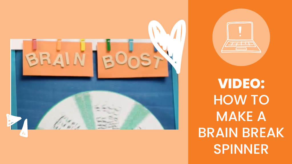 How To Make a Brain Break Spinner | Sanford Fit
