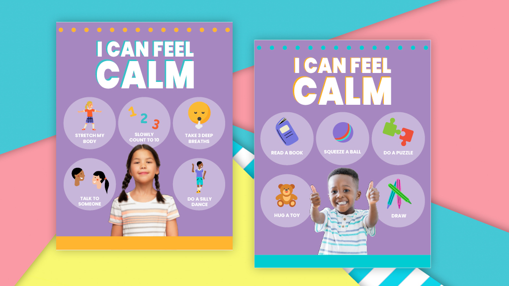 My Calming Choices Poster Pack | Sanford Fit