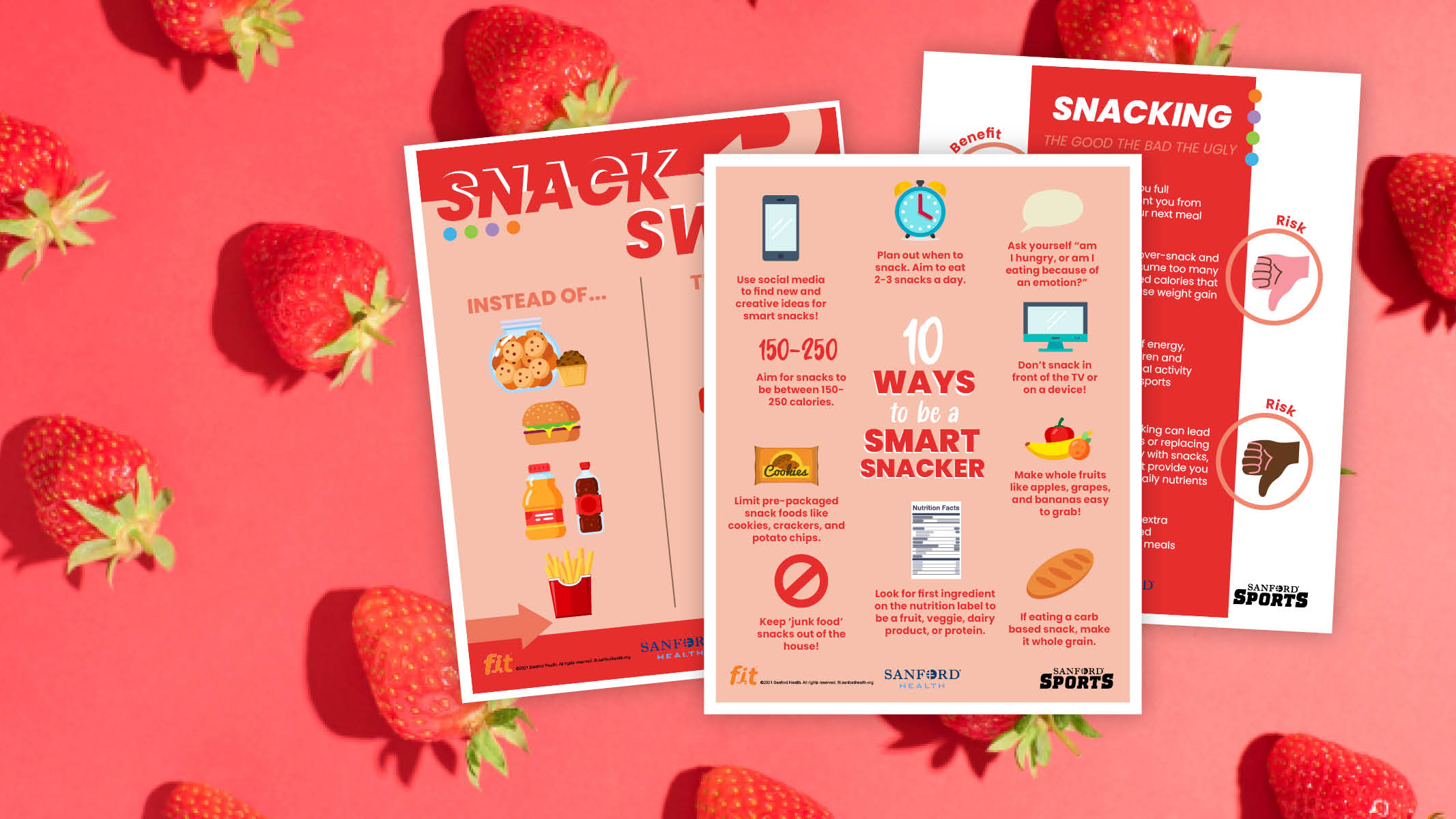 Smart Snacking Poster Pack | Sanford Fit